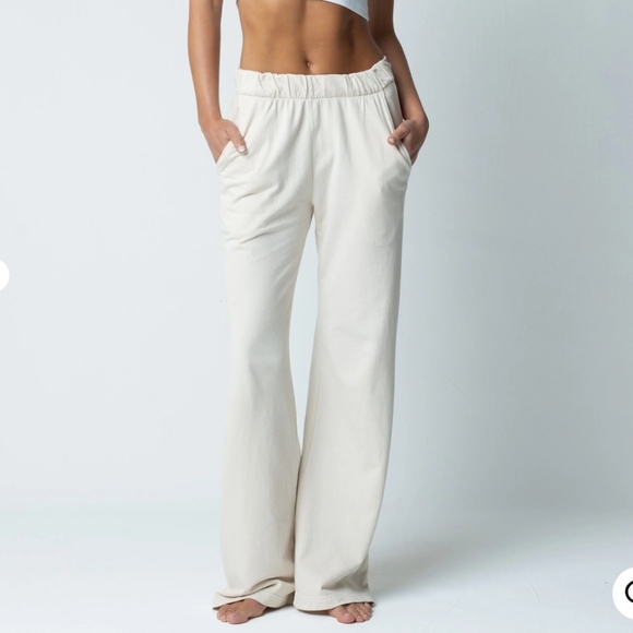 TALENTLESS | Pants & Jumpsuits | Talentless Wide Leg French Terry ...